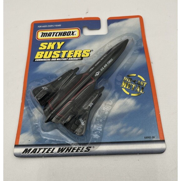 MATCHBOX | Toys | New Matchbox Sky Busters Airforce 976 Sr7 Blackbird ...